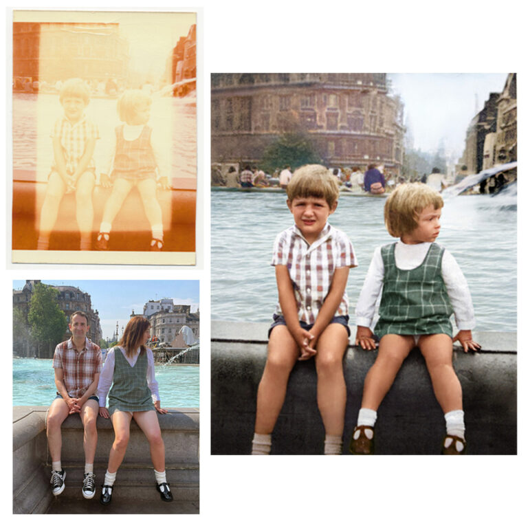 Re-Enacted Scene From Years Gone By | Photographs Forever